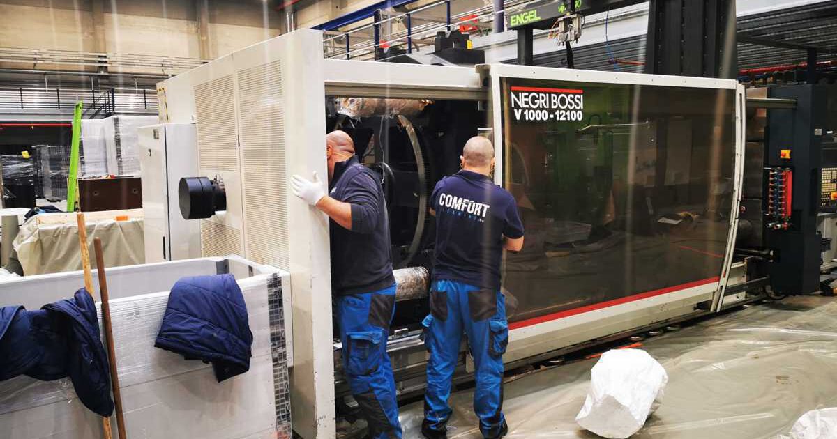 Realisatie: droogijsstralen spuitgietmachine en… | Comfort Cleaning